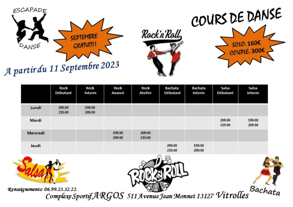 Nos évènements - ESCAPADE DANSE Vitrolles